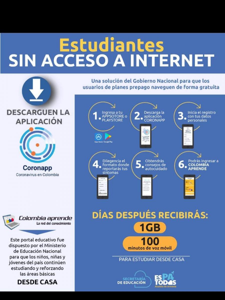 Internet gratis - Porque nos queremos nos cuidamos